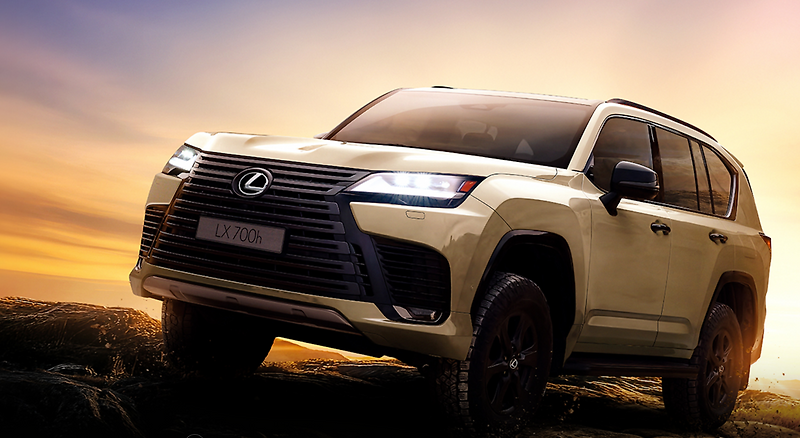 렉서스 하이브리드 suv LX700h, 플래그십 하이브리드 렉서스 SUV LX 가격, 제원보기
