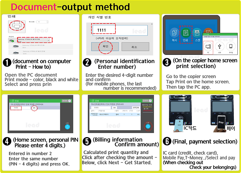 Print-output method