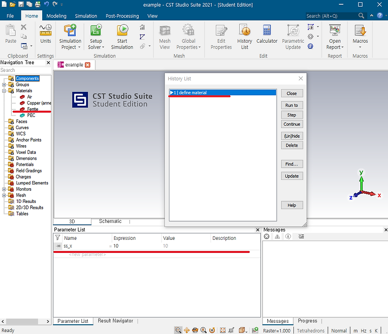 Python으로 CST STUDIO SUITE Learning Edition/Student Edition 제어하기 ...