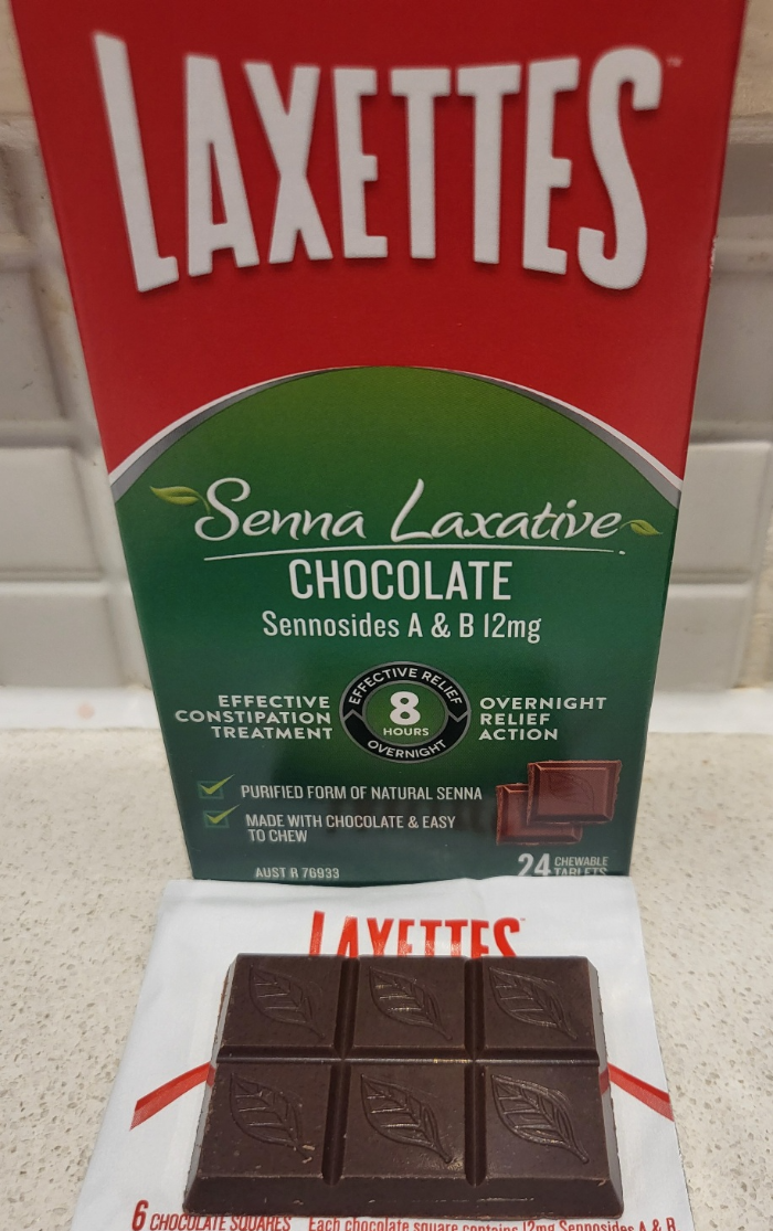 호주 변비 초콜릿 Laxettes 락세츠! 초콜릿도 먹고 변비도 해결, 호주에만 있는 초콜릿 변비 완화제