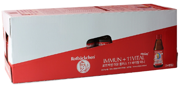 로트벡쉔 이뮨 플러스 11 바이탈 미니 125ml x 24병 효과와 섭취 방법