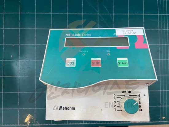 GAG / 794 Basic Titrino 계측기 수리 / Metrohm 계측기 수리전문 / 전위차 적정기 수리문의! :: 엔지니어스톡
