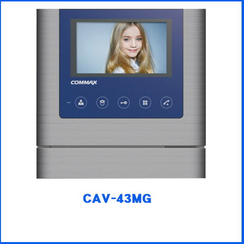 코맥스 CAV-43MG 480계열 디지털방식 4.3인치형 비디오폰
