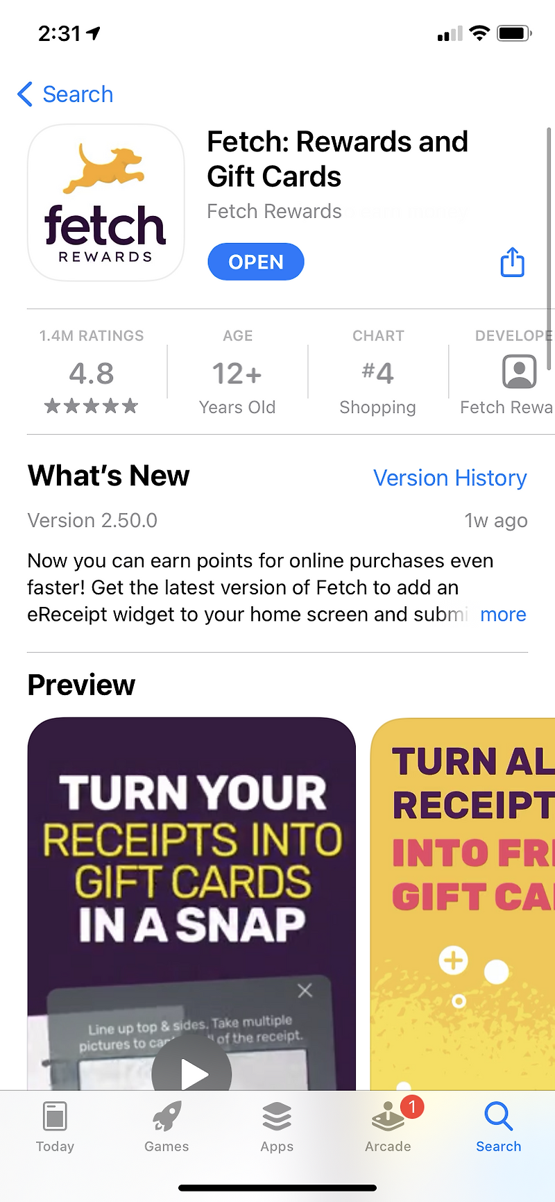Fetch Reward - 영수증 리워드 앱 추천 & 사용 팁 공유