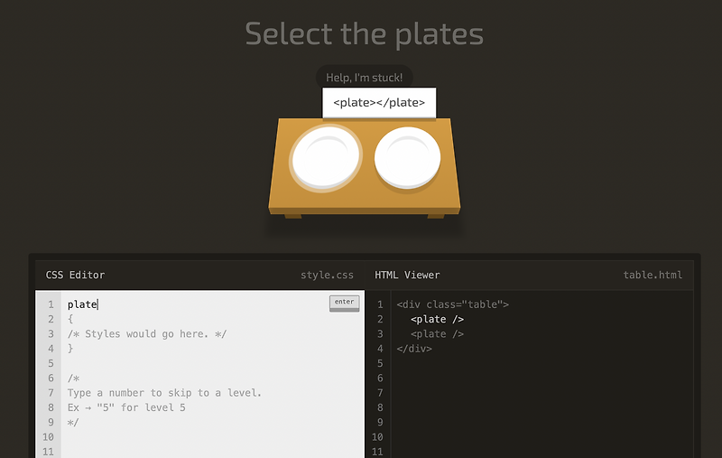 CSS dinner 게임 답안 및 설명 [1번 ~12번]