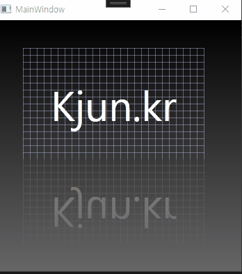 kjun.kr (kjcoder.tistory.com) :: [WPF] 반사(Reflection) 애니메이션