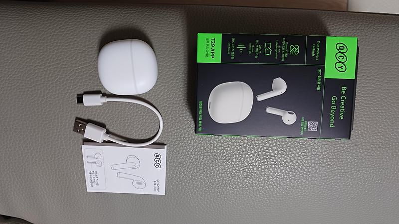 블루투스 이어폰 QCY T29 오픈형 가성비 비교불가16,000원 구입