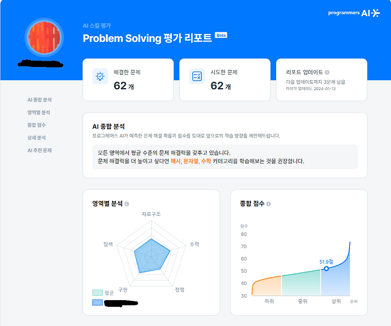요즘 들어서 알고리즘 푸는 게 재밌네요 