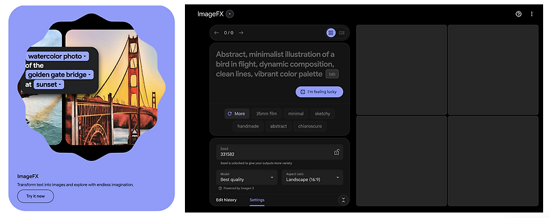 🚀 Google Labs | ImageFX - AI 이미지 편집툴