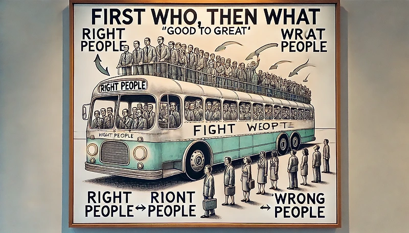 적합한 사람이 먼저다! (First Who, Then What)