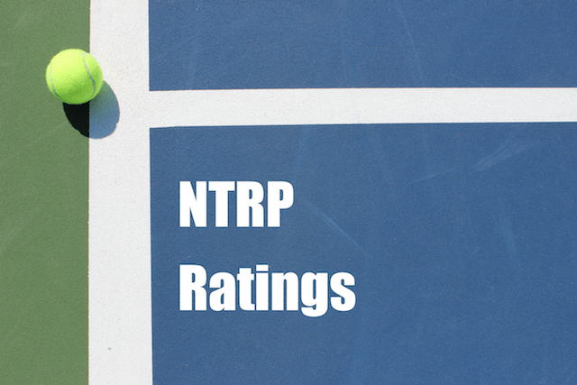 테니스 NTRP 란 무엇인가? - NTRP 레벨