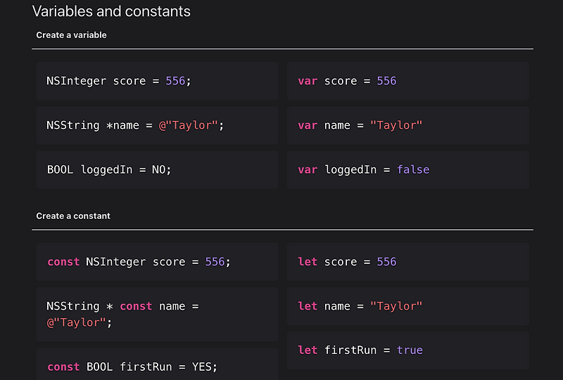 [레거시] Convert Objective-C to Swift 사이트