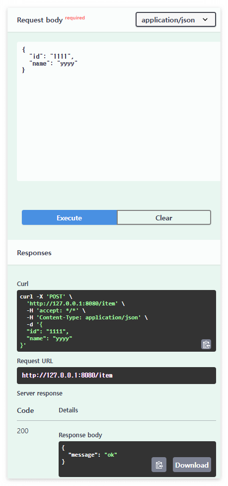 [SpringBoot][RestAPI]Get/PostMapping(+json)