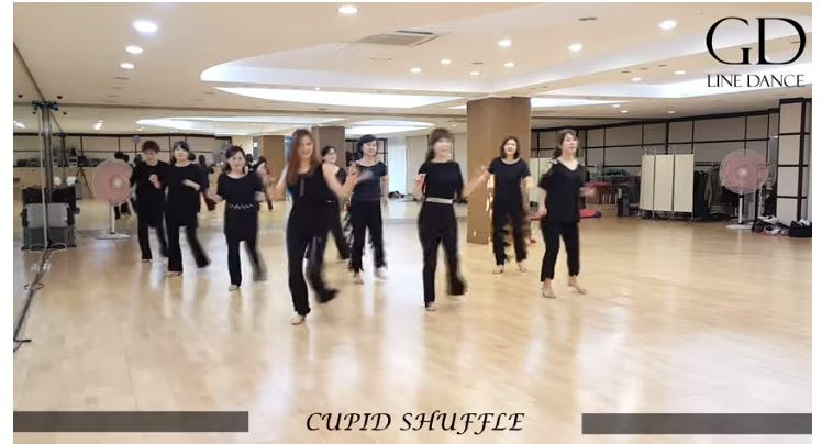 [4월1일 인공지능 추천 라인댄스 베스트 5]CUPID SHUFFLE - LINE DANCE ( Bernard Bryson ...