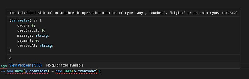 Typescript 에서 new Date 사용하기