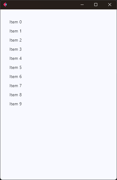 Flet ListView