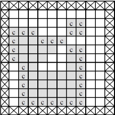 [Python] 백준 2636번 - 치즈 (골드 4)