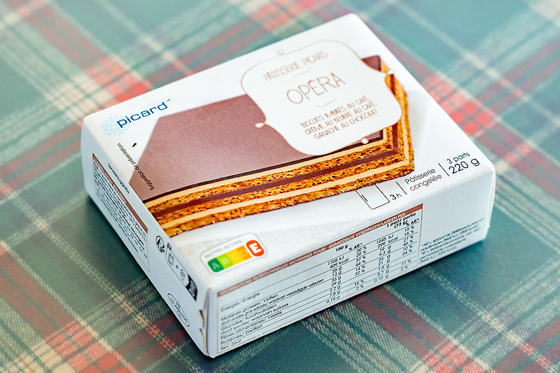 프랑스 브랜드 피카드에서 만든 오페라 케이크 후기