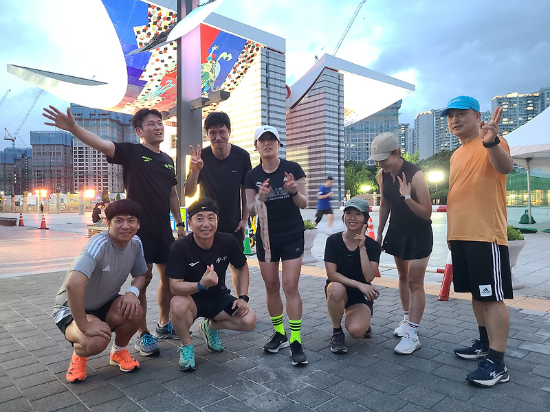 올림픽공원 수요달리기