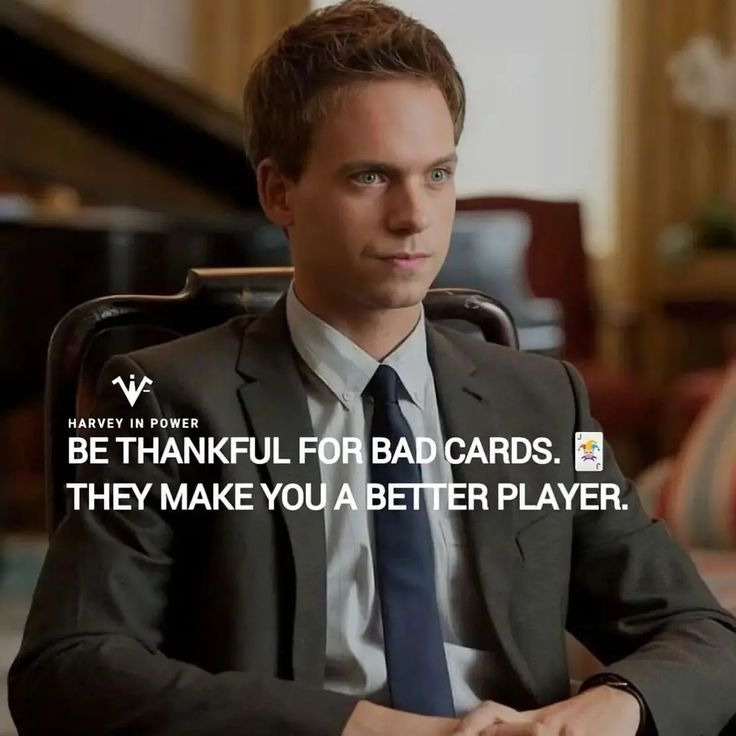 짧은 영어 명언 직독직해 Be thankful for bad cards. They make you..