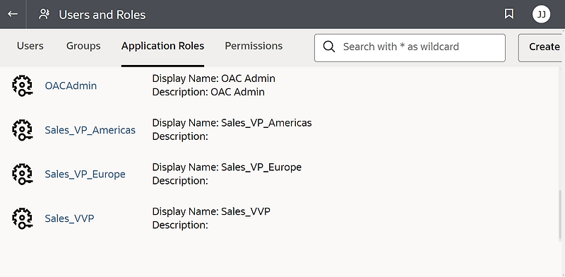 Oracle Analytics Cloud (OAC) :사용자 및 관리자 계정 생성 및 권한 관리 - Advanced