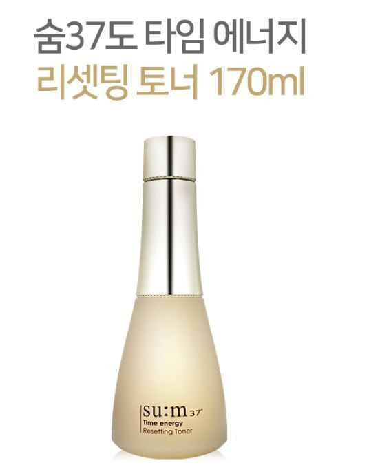숨 37 도 타임에너지 리셋팅 토너 170ml
