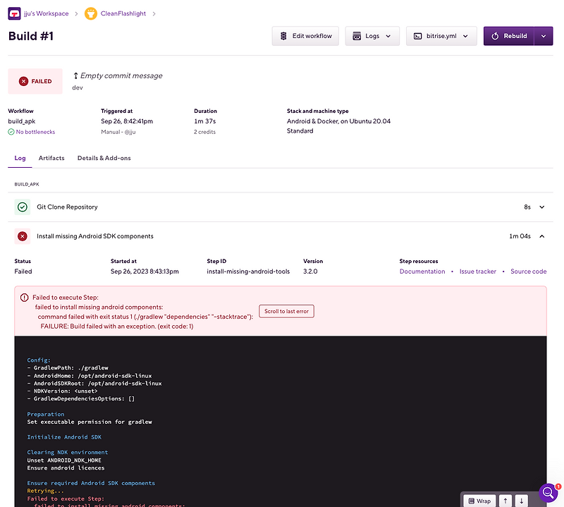 [bitrise] Android Gradle plugin requires Java 17 to run. You are currently using Java 11.