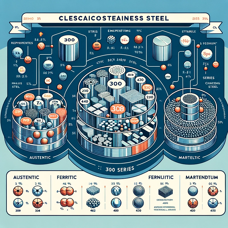 스테인리스 이름의 의미(304, 316, 430 등)
