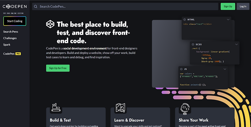 JavaScript 시작하기 - Code Pan 소개 :: 초심자 코더 호야