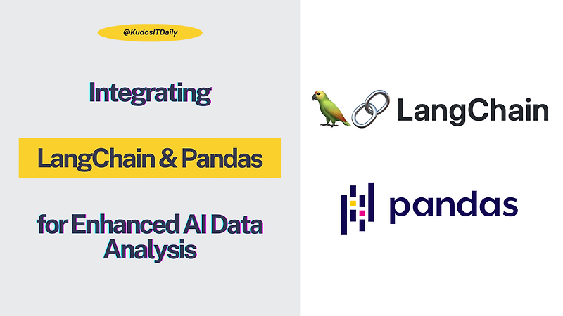 랭체인(LangChain)과 판다스(Pandas)를 결합한 데이터 분석 AI