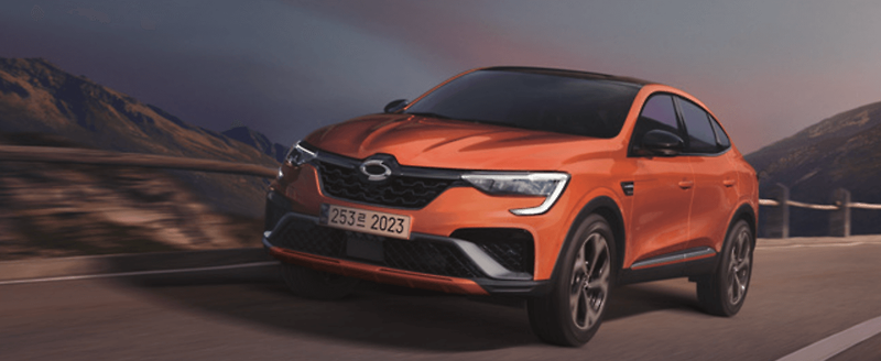 르노 23년식 XM3 하이브리드 실외 및 실내 디자인 안내