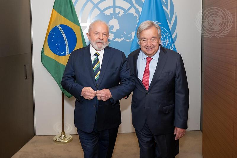 Secretary-General Meets with President of Brazil