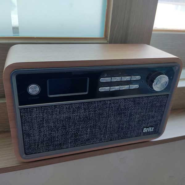 브리츠 BA-RBT1 레트로 MP3 라디오 플레이어 리뷰 (설명서 첨부)