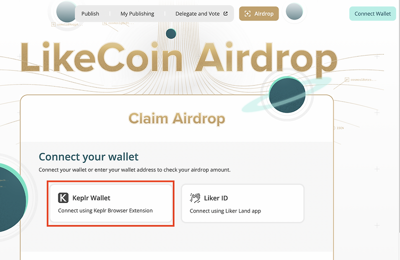 LikeCoin Airdrop