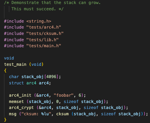 [PintOS - VM] Stack Growth