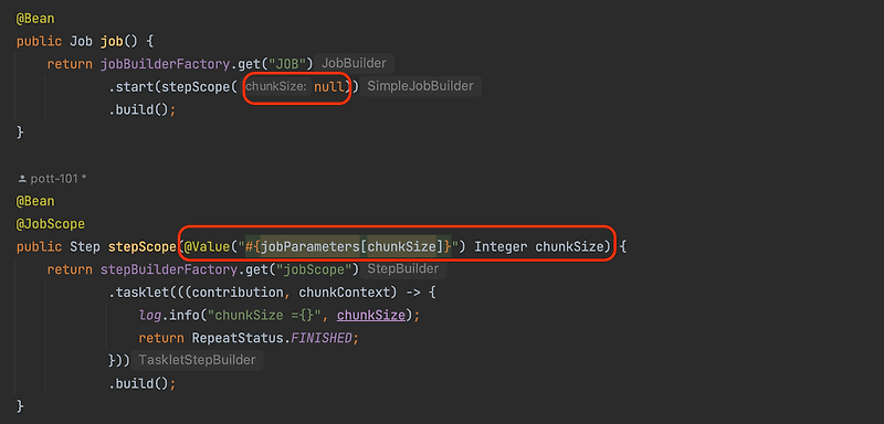 Spring Batch Job Parameter 사용하기