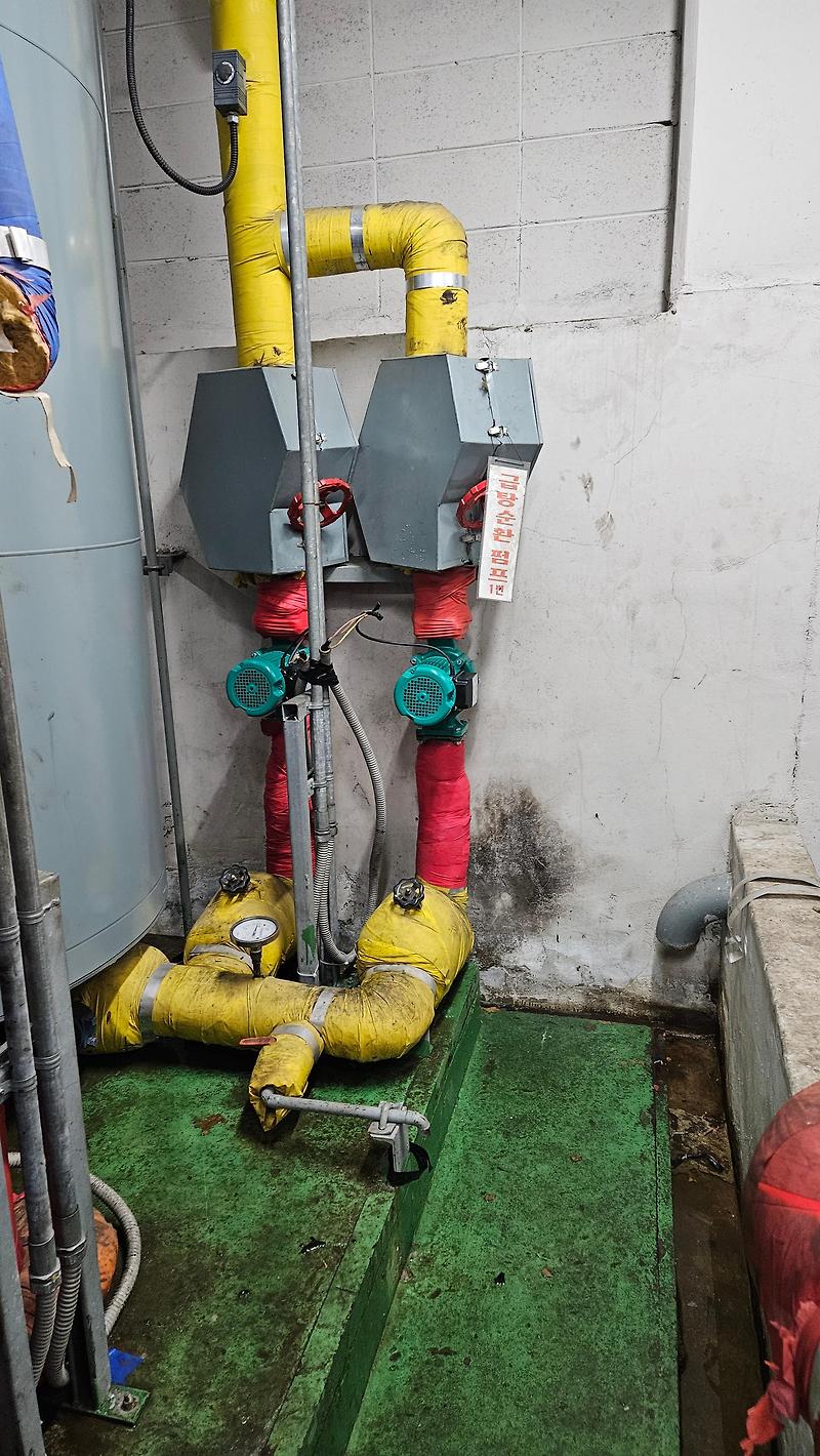 급탕순환펌프 교체 윌로PH-600M