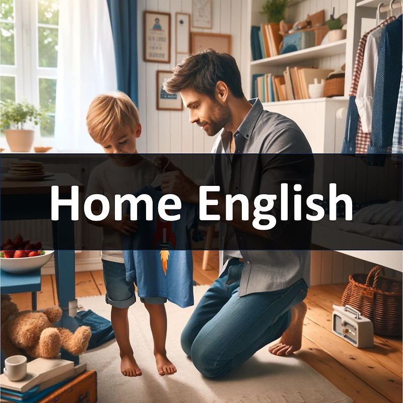 Home English(아빠영어) : Day 1 - Get Ready for Kindergarten