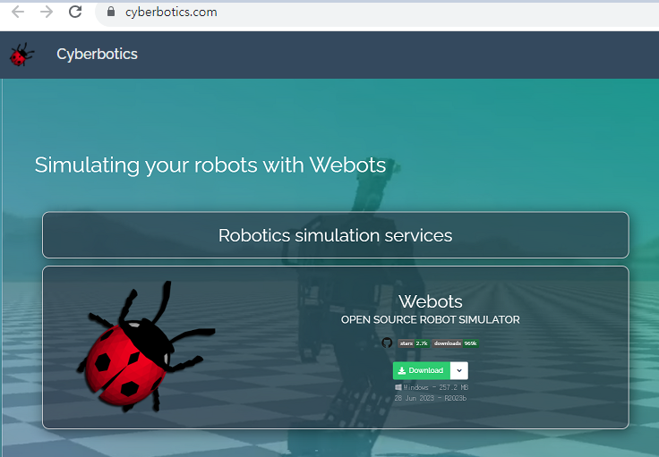 (Webots) 윈도우즈10에서 Webots사용하기