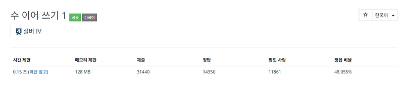 백준-1748번/수 이어 쓰기 1 (java)