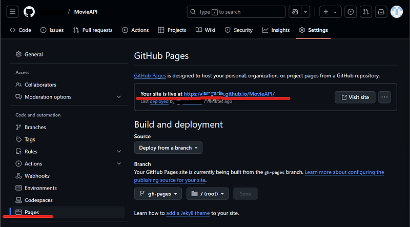 gh-pages 를 사용해서 Github Pages 에 배포하기
