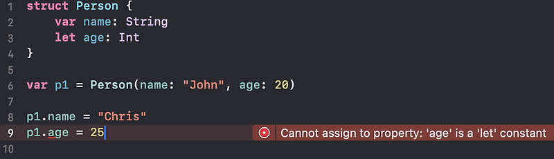 [Swift] 프로퍼티(Property) [Stored •Computed, getter, setter, read-only] — Semincolon