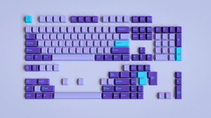 [키캡/keycaps] GMK Vaporwave