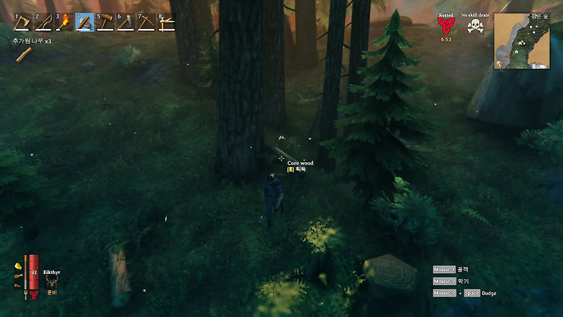 발하임 Core Wood 얻는 방법 / Valheim How to Get Core Wood