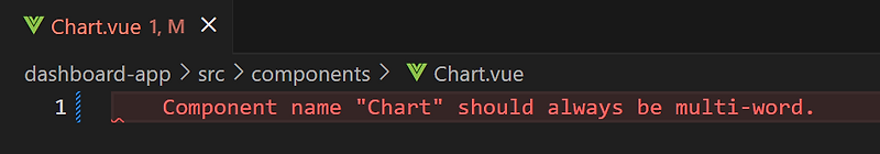 [Vue3 에러] Component name should always be multi-word 에러 해결