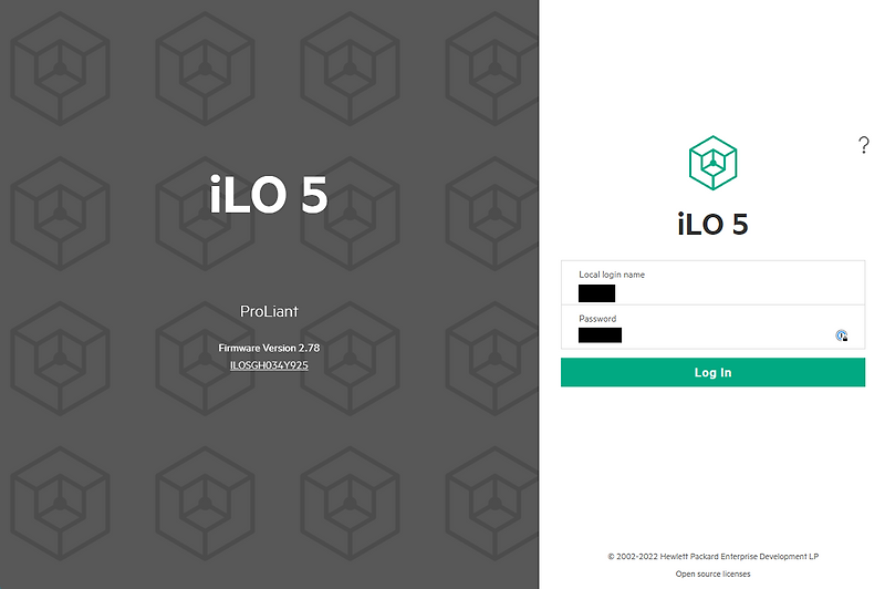 [HPE] iLO 5에서 RAID 구성하기