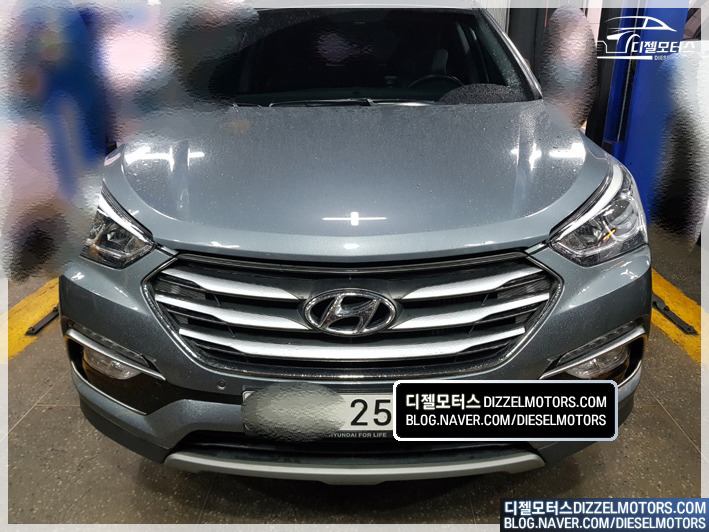 싼타페 DM/4종 클리닝 셋트 작업 방문-인젝터 클리닝,흡기 클리닝,밸브 클리닝,DPF 탈거 클리닝,BBN 카본 수소 클리닝