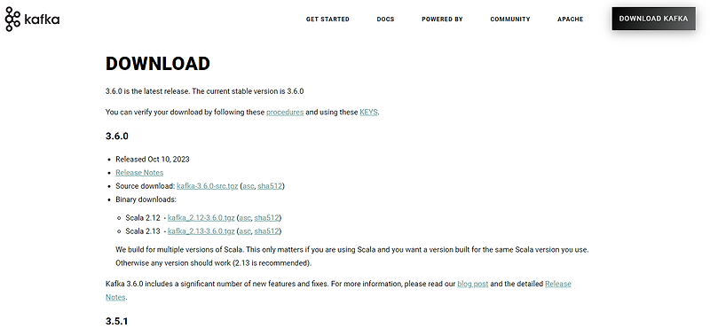 [Apache Kafka] 설치 및 실행 — 개발관련 정리