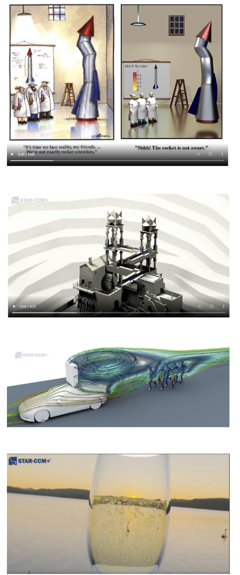 Siemens CFD 로 돌려본 재미난 일상