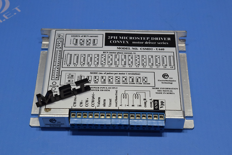 CSMD2-U440 [DRIVER] CONVEX 2PH MICROSTEP DRIVE CSMD2 U440 ㈜엠이티 산업 자동화 ...